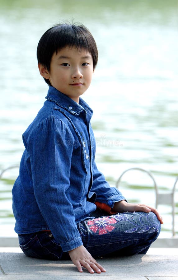 Chinese children stock image. Image of daughter, lovely - 5063987