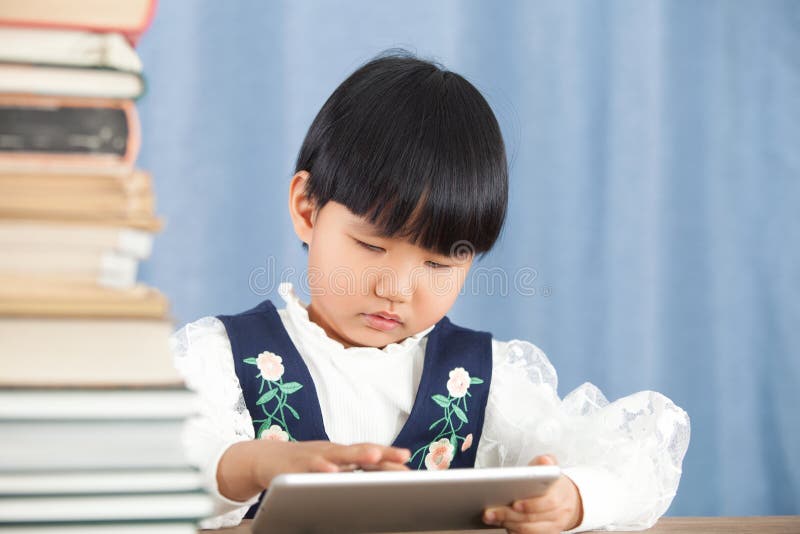 Chinese Children Who Study Hard Stock Image - Image of culture ...