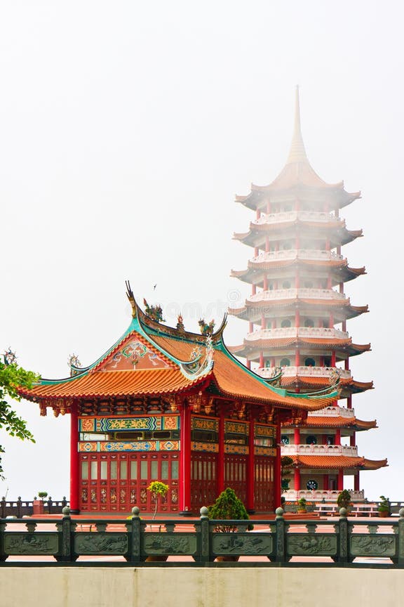Chinese Chin Swee Temple stock photo. Image of black - 23396678
