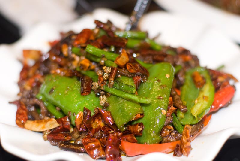 Chinese Chuan Food stock photo. Image of china, plate - 11930874