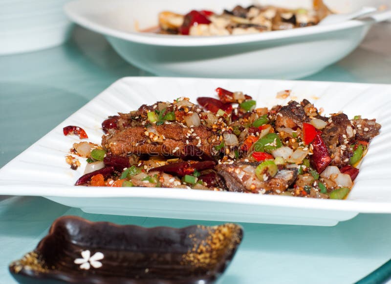 Chinese Chuan Food stock image. Image of fried, decoration - 8457733