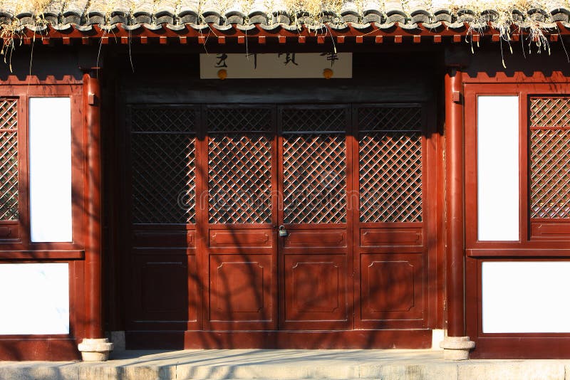 Chinese classic house stock image. Image of building - 24043713