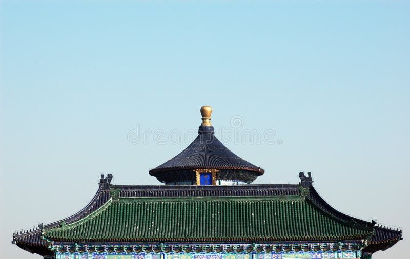 Chinese temple roof stock photo. Image of temple, blue - 13579662