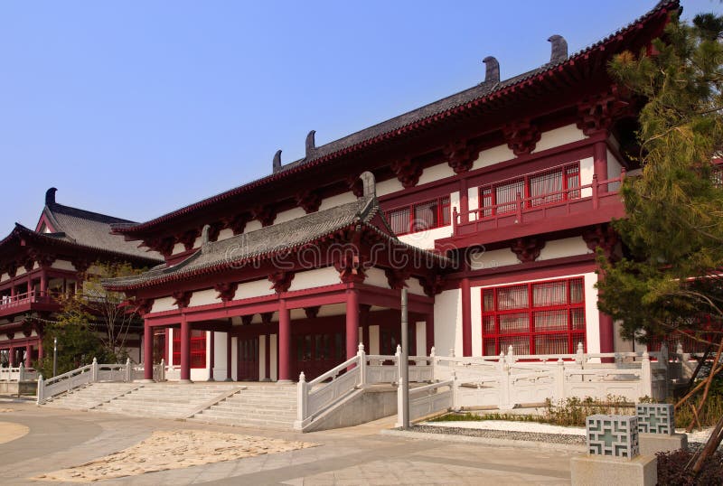 Chinese Classical Architecture Stock Image - Image of white, history ...