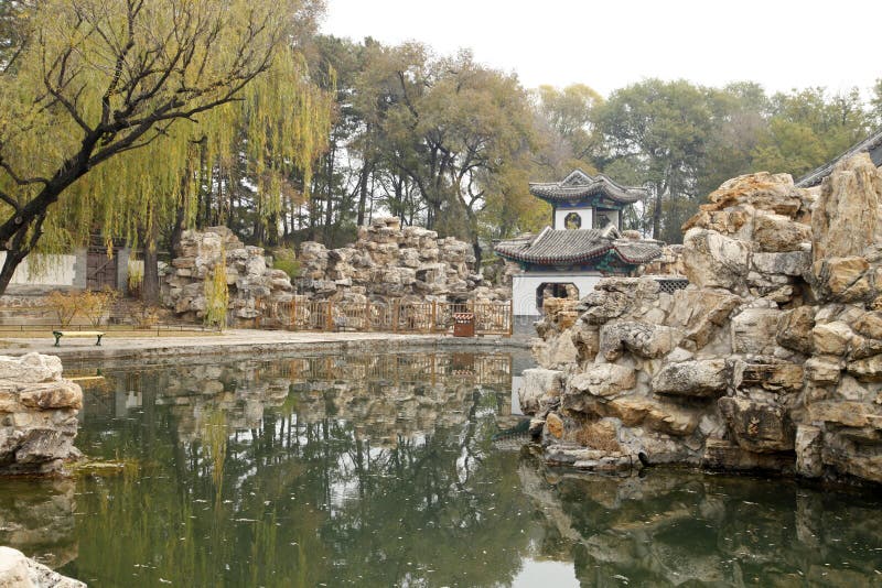 Chinese classical garden stock photo. Image of history - 46126658