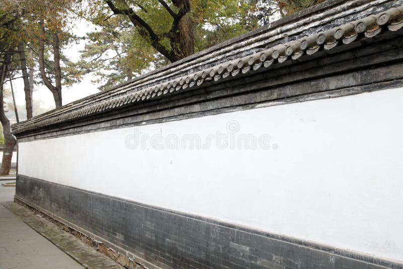 Chinese Classical Garden Walls Stock Photo - Image of famous, legacy ...