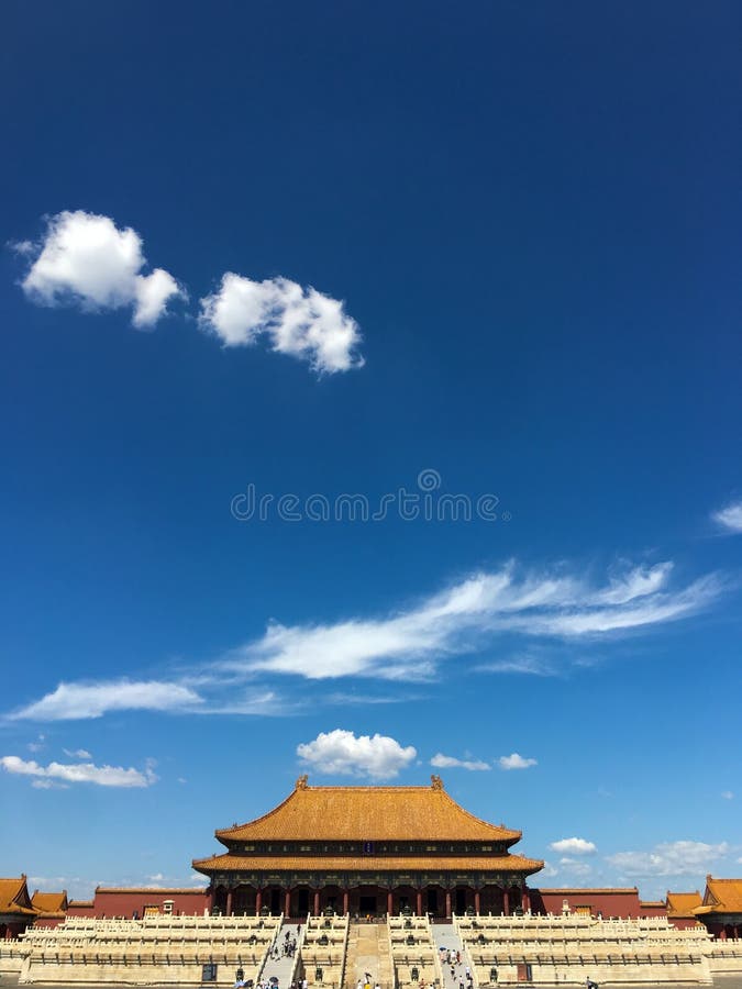 Chinese Classical Palace Architecture, the Forbidden City, Beijing ...