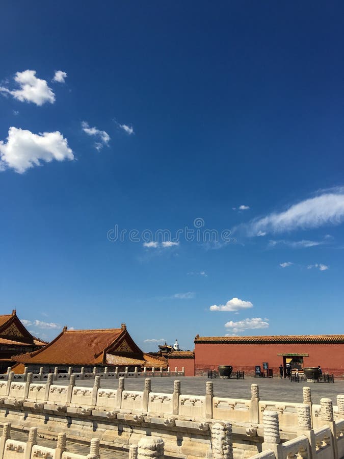 Chinese Classical Palace Architecture, the Forbidden City, Beijing ...