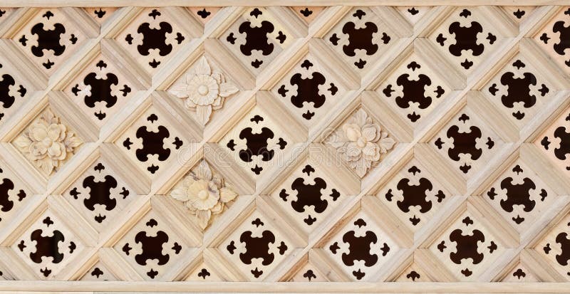 Chinese Classical Wooden Building Art Window Texture Stock Photos ...