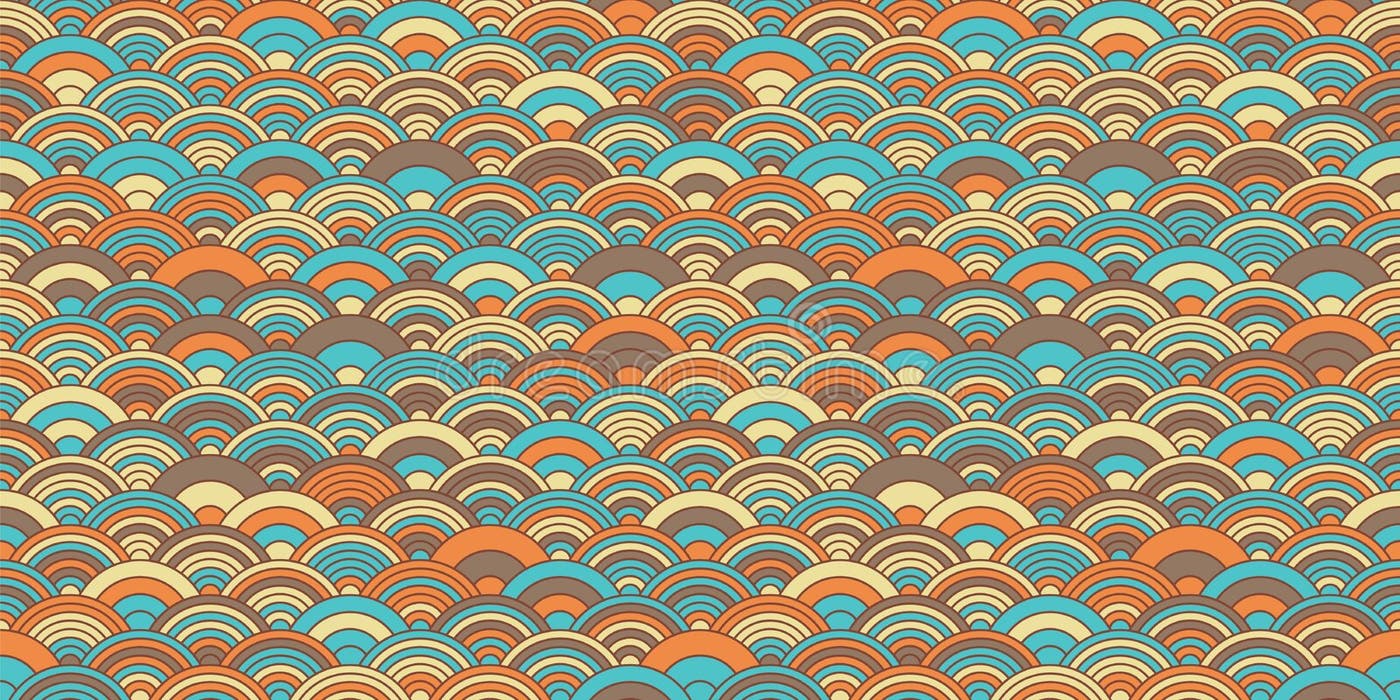 Wavy Chinese Cloud Tile Pattern Stock Illustrations – 33 Wavy Chinese ...