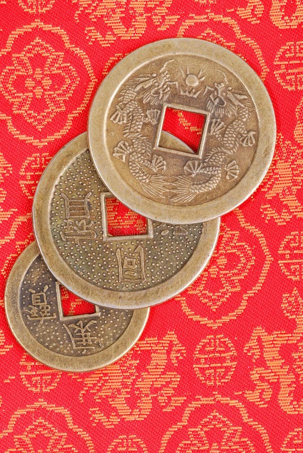 Chinese Coins stock image. Image of antique, dragon, medal - 1869551