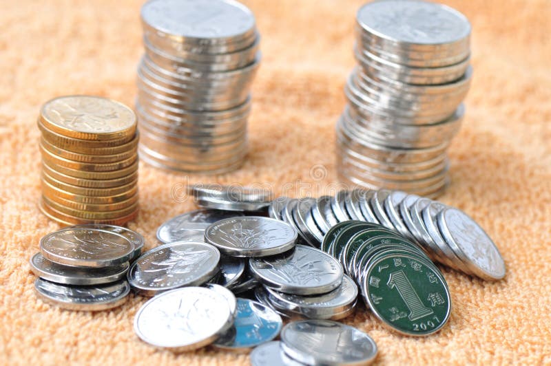 Chinese coins stock image. Image of background, culture - 20402743