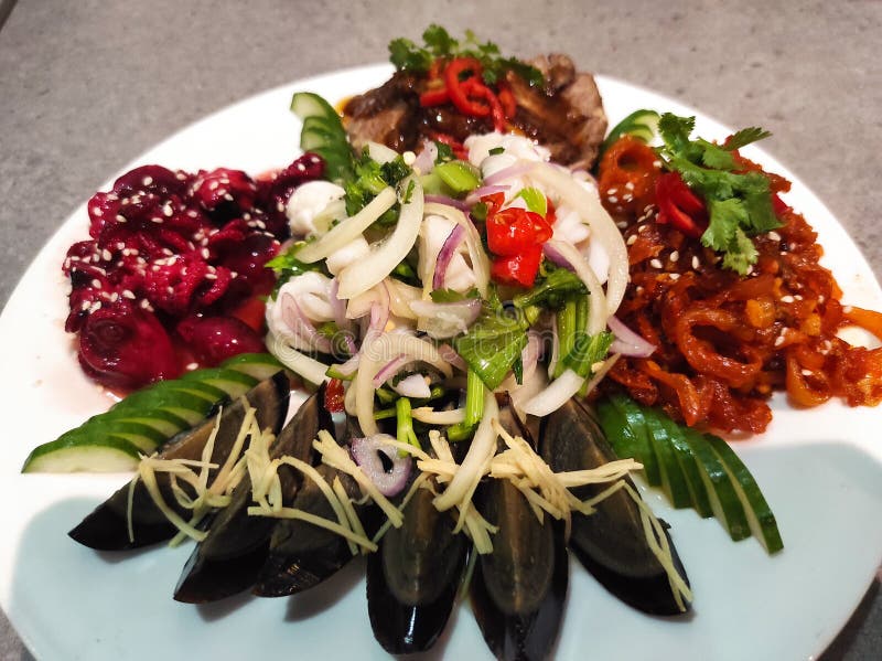 Chinese Cold Dish for Appetizer Stock Image - Image of meal, salad ...