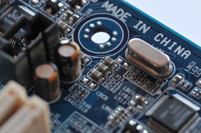 Chinese computer part stock image. Image of close, computer - 63217439