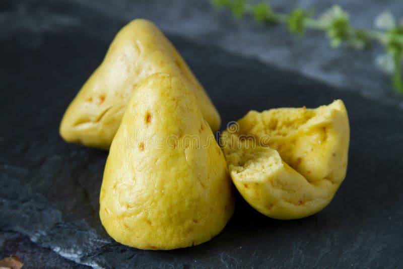Chinese Cornbread, Wotou, Steamed Ban Close Up Stock Image - Image of ...