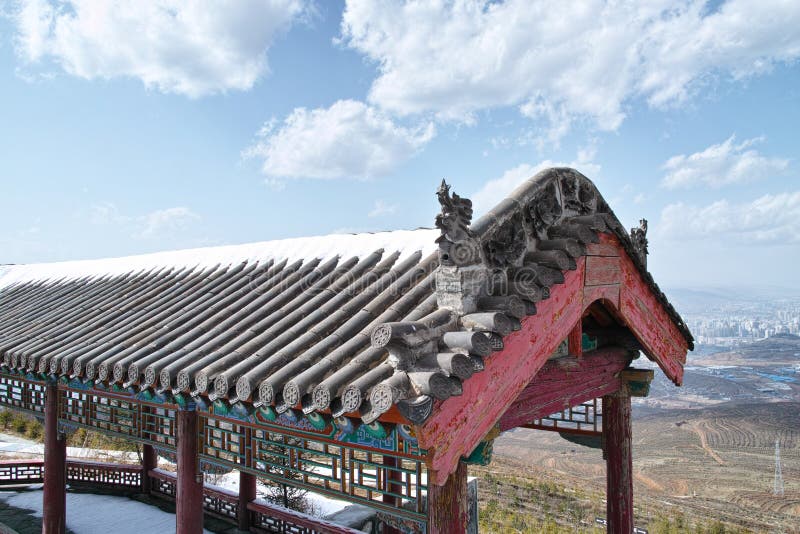 Chinese corridor stock photo. Image of oriental, china - 70031548