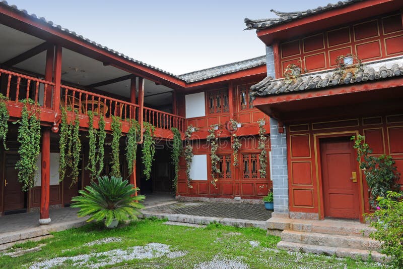 Chinese Courtyard House Royalty Free Stock Photography - Image: 16923117