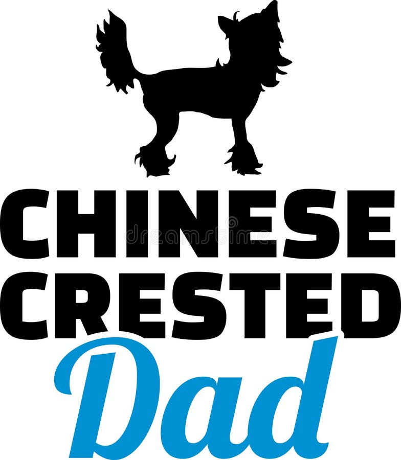 Chinese Crested Dad Stock Illustrations – 2 Chinese Crested Dad Stock ...