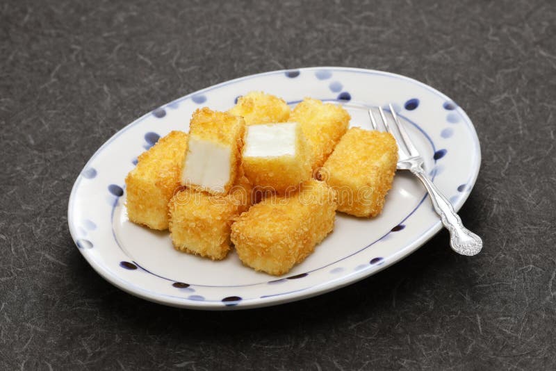 Chinese crispy fried milk stock image. Image of sugar - 269336987