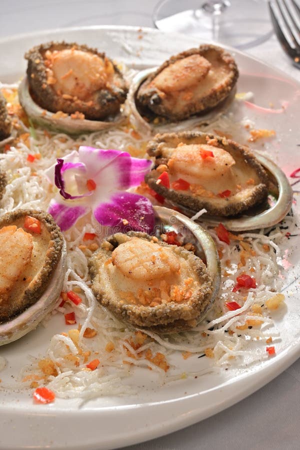 Abalone Awabi seafood stock photo. Image of sauce, seafood - 237846410