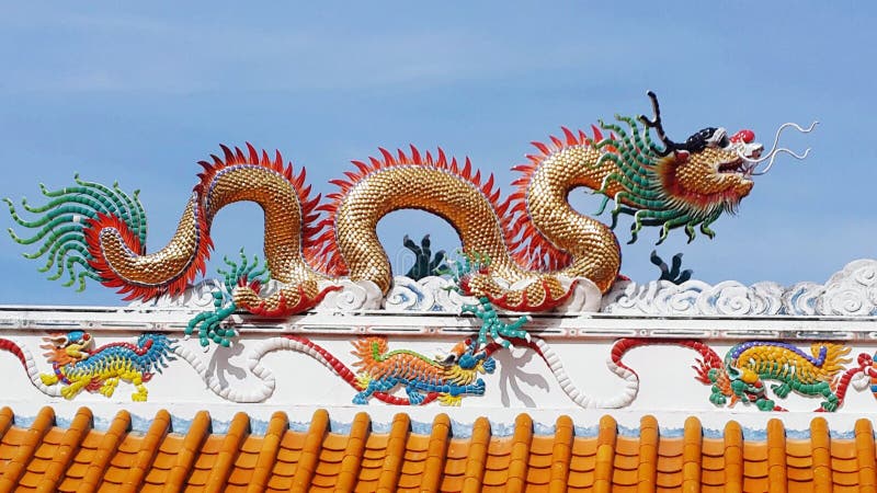 Chaina stock image. Image of dragon, chaina, stone, temple - 129301615