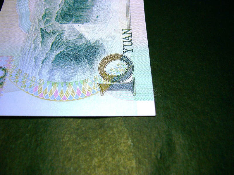 Chinese Currency:10 Yuan(Close-up,horizontal) Stock Photo - Image of ...