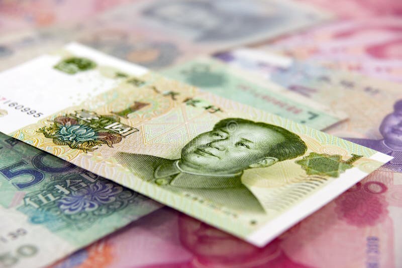 Chinese currency stock image. Image of banknotes, currency - 18611945