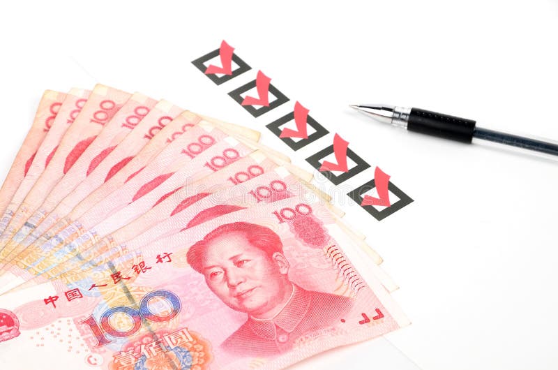 Chinese currency stock photo. Image of currency, correct - 24410786