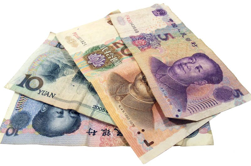 Chinese Currency stock image. Image of used, chinese, worn - 3897283