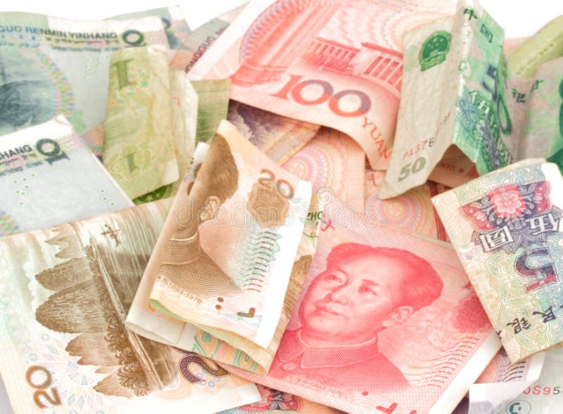 Chinese Currency Yuan Rmb Bill Stock Photo - Image of profit, chinese ...