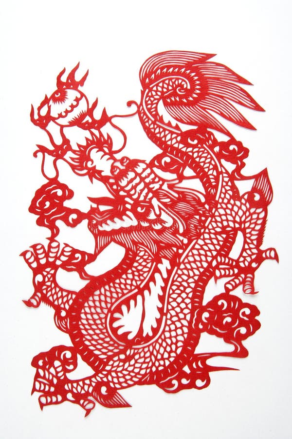 Chinese cut paper stock illustration. Illustration of history - 15946738