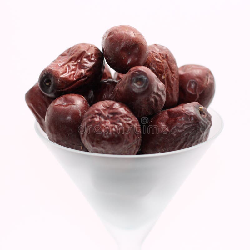 Chinese Red Dates Marinated with Wine. Stock Photo - Image of sweet ...