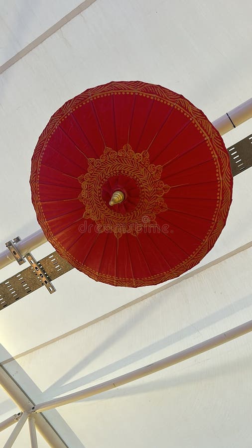 Chinese Decoration on the Ceiling Stock Photo - Image of textile ...
