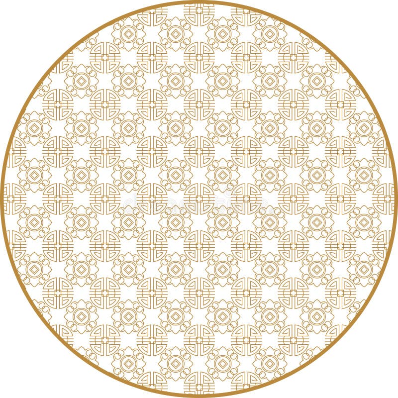 Chinese Decoration Elements. Frame, Border or Tiles with Patterns ...