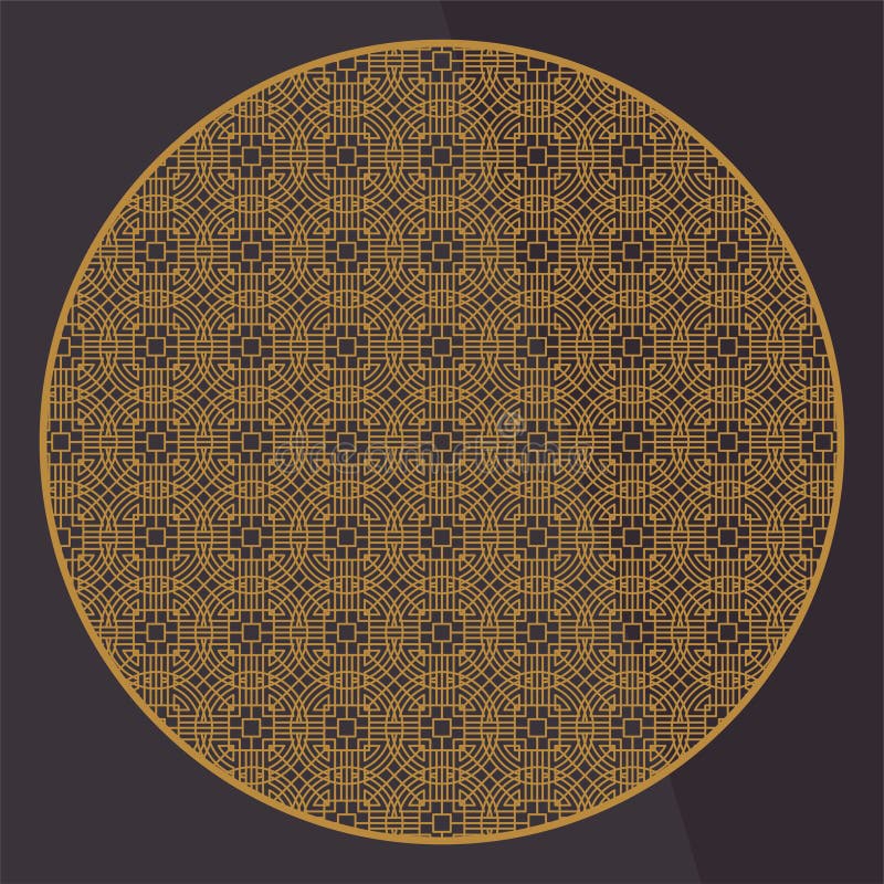 Chinese Decoration Elements. Frame, Border or Tiles with Patterns ...