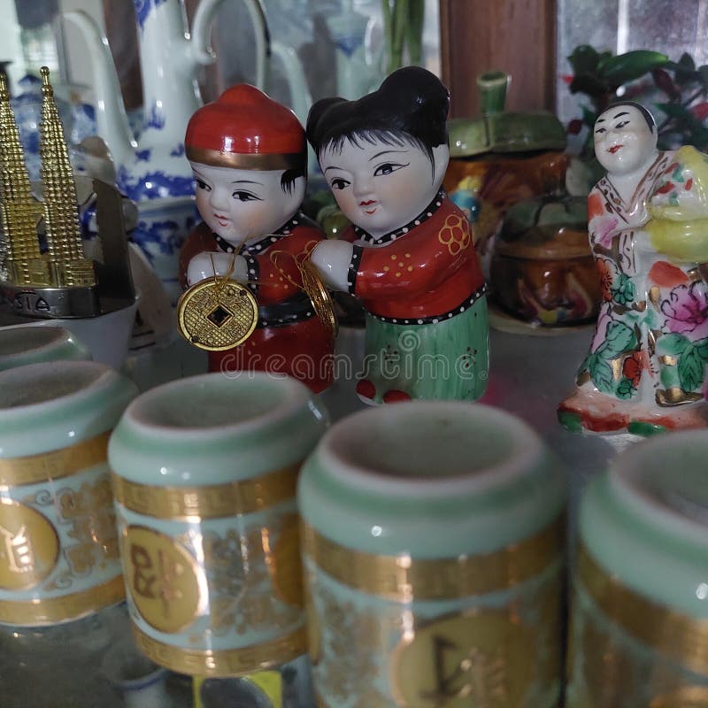 Chinese Decorative Cup for Drinking Tea during Chinese New Year ...