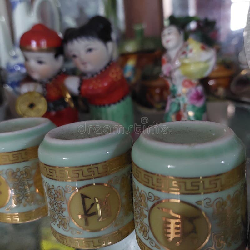 Chinese Decorative Cup for Drinking Tea during Chinese New Year ...