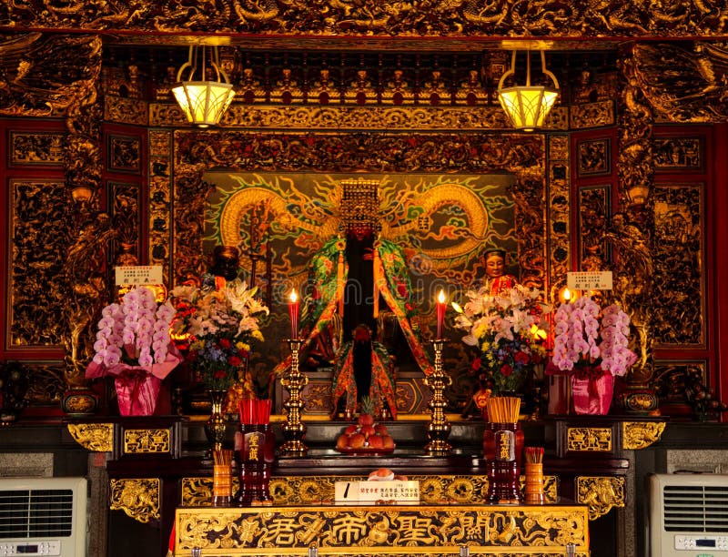 Chinese Deity stock photo. Image of kong, temple, religion - 101567954