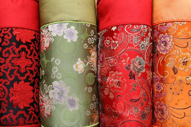 Chinese design cloths stock image. Image of pattern, embroidery - 9341287