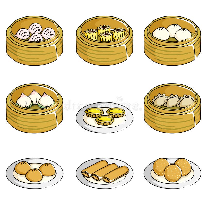 Dim Sum Stock Illustrations – 5,282 Dim Sum Stock Illustrations ...