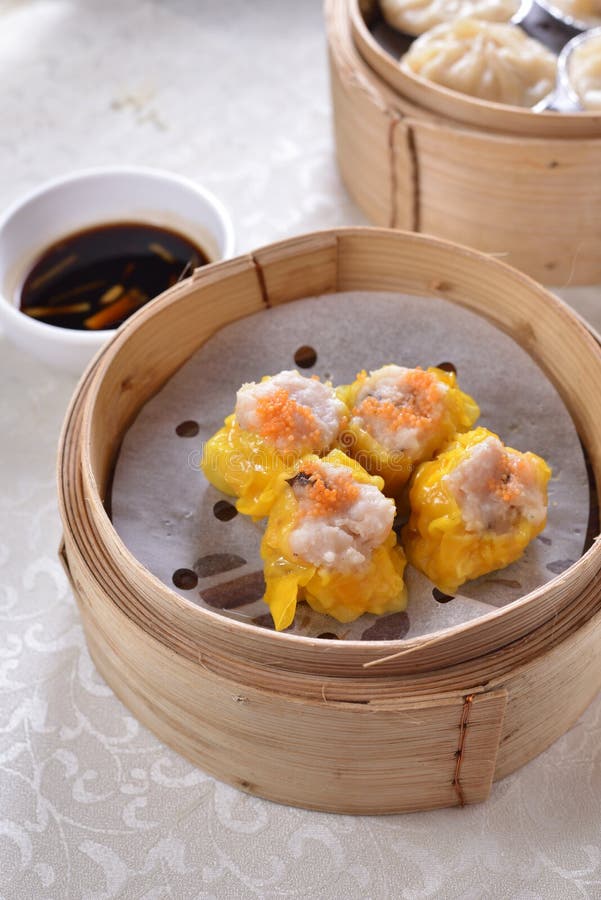 Chinese Dim Sum Pork Dumpling Stock Photo - Image of closeup ...