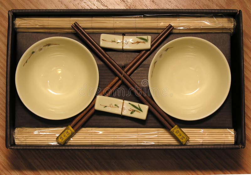 Traditional Chinese Table Setting Stock Photo - Image of dish, plate ...