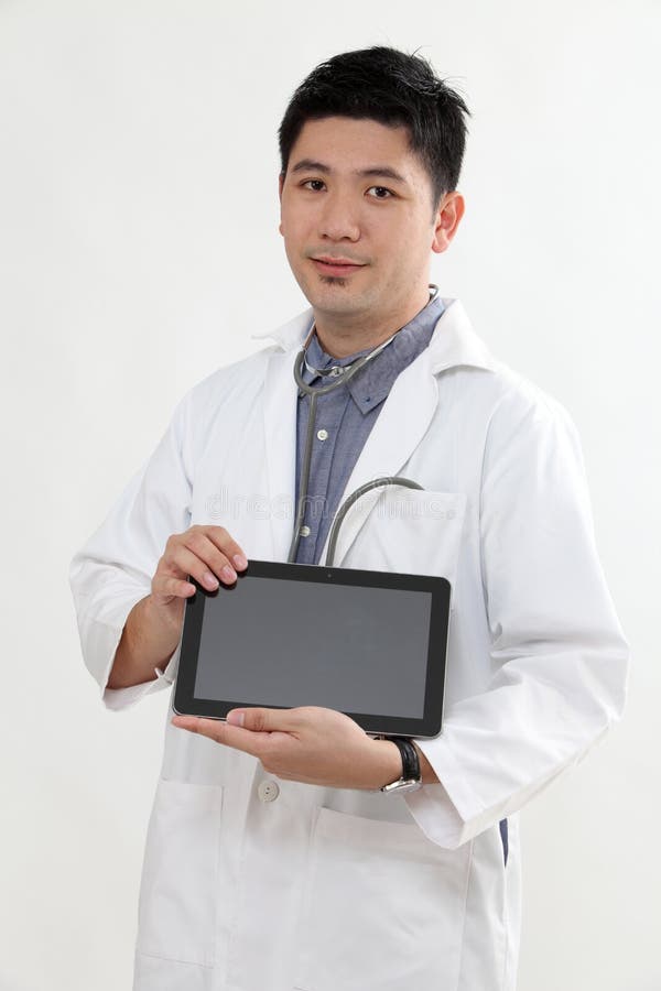 Chinese doctor stock photo. Image of blank, white, profession - 48492062