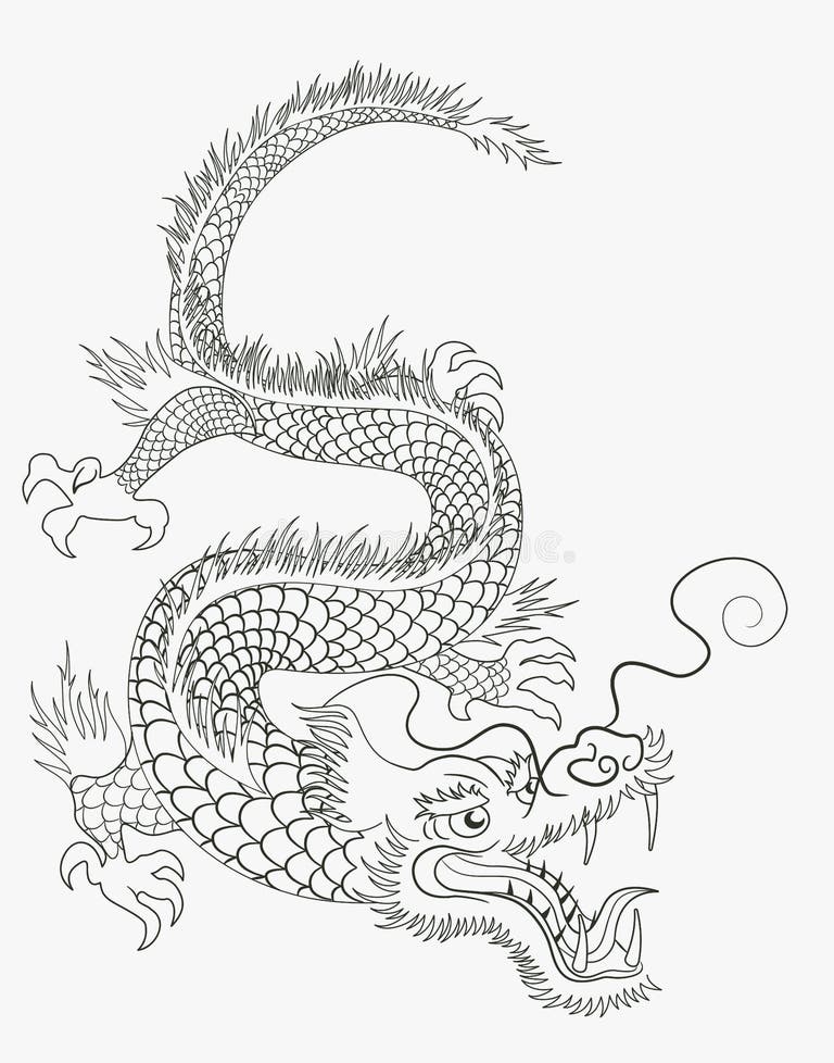 Chinese Dragon Element Stock Illustrations – 20,901 Chinese Dragon ...