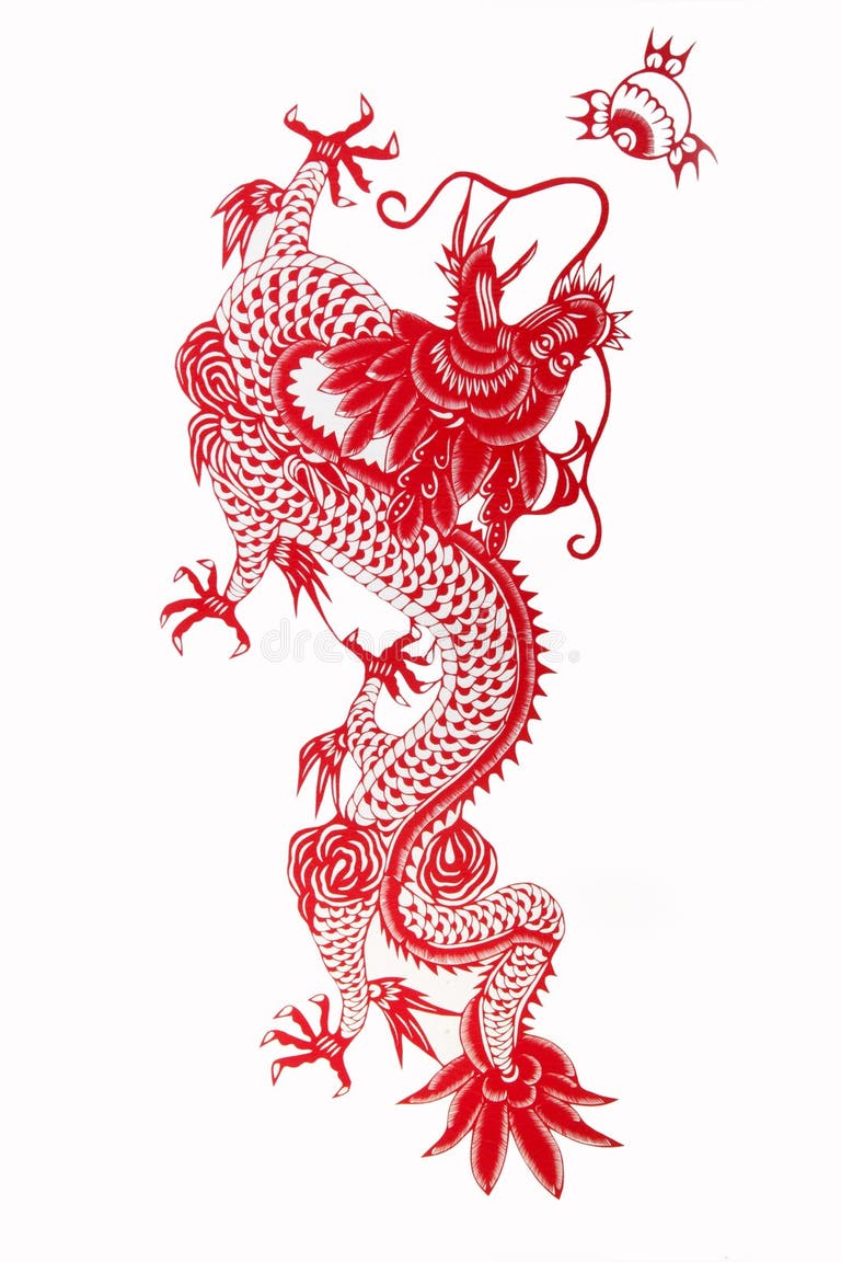 Chinese Paper Cut Dragon Stock Illustrations – 9,453 Chinese Paper Cut ...
