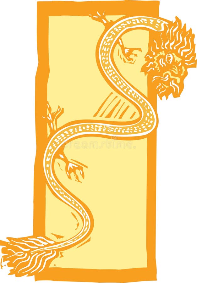 Chinese Dragon Color Stock Vector Illustration Of Zodiac 23048934