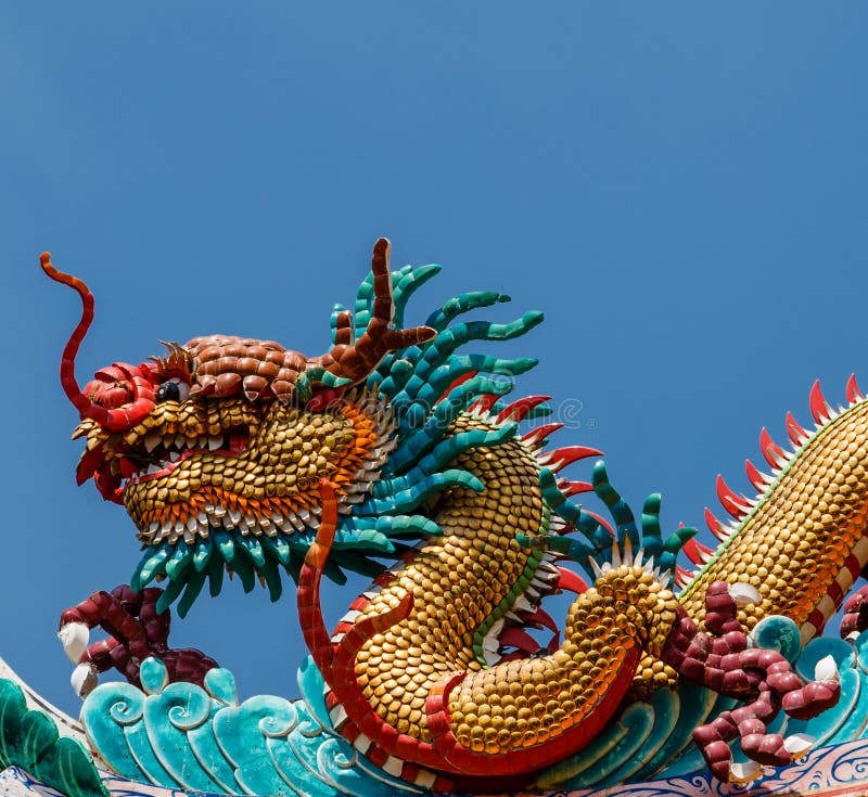 Chinese dragon stock photo. Image of exotic, dragon, fantasy - 40090800