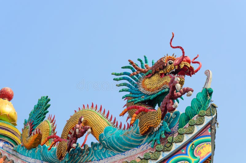 Chinese dragon stock image. Image of china, power, holy - 50084613