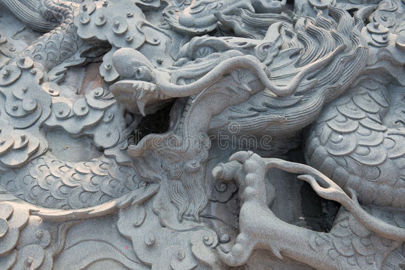 Chinese dragon stock photo. Image of temple, leng, chinese - 50653432