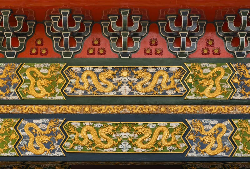 Chinese Dragon pattern stock photo. Image of religious - 83459320